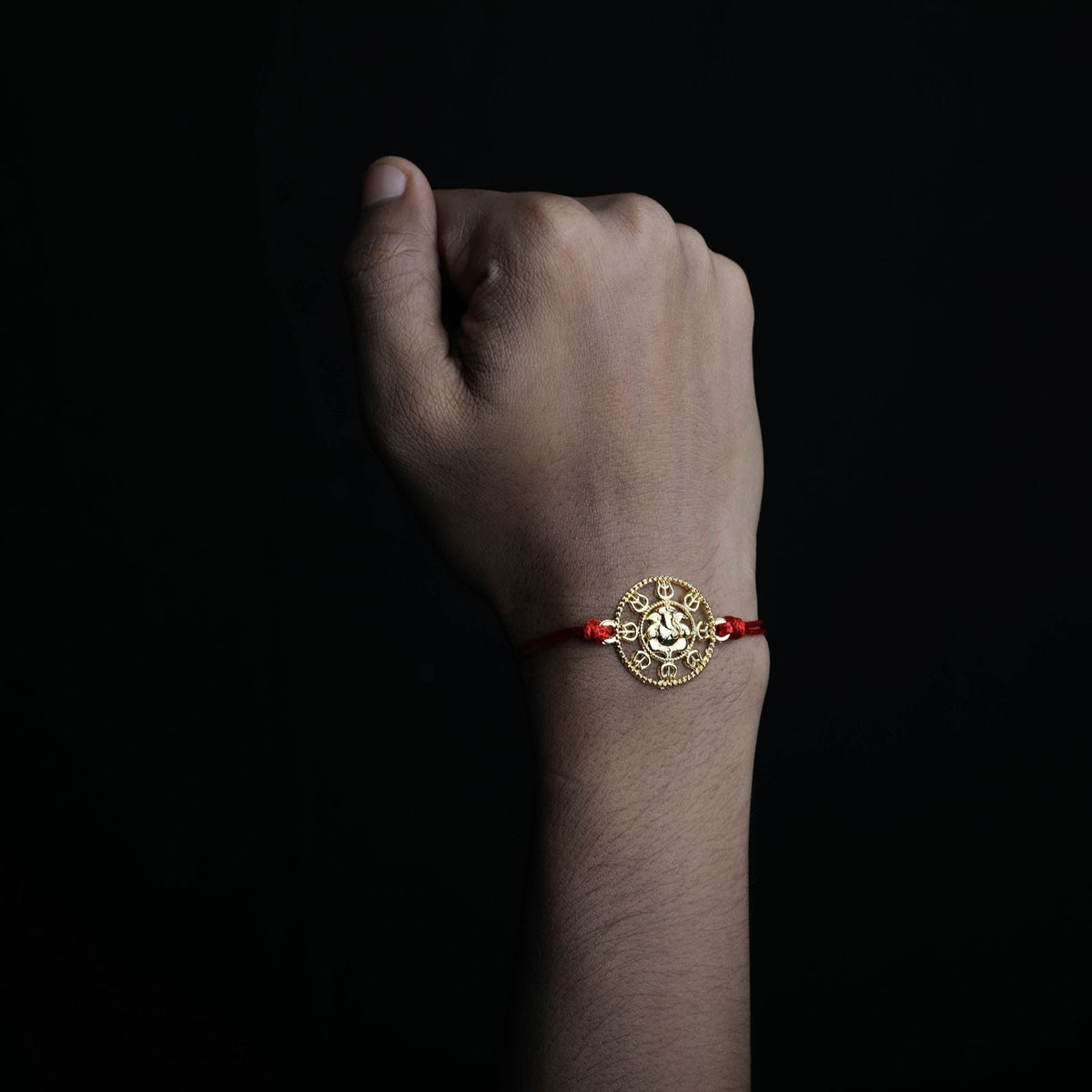 Ganesha Circular Designer Rakhi – MY RESOLVE